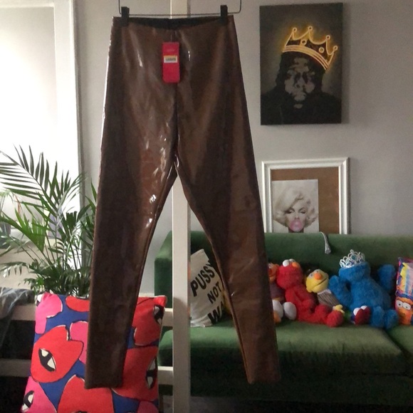 Commando | Pants & Jumpsuits | Commando Faux Patent Leather Leggings In ...
